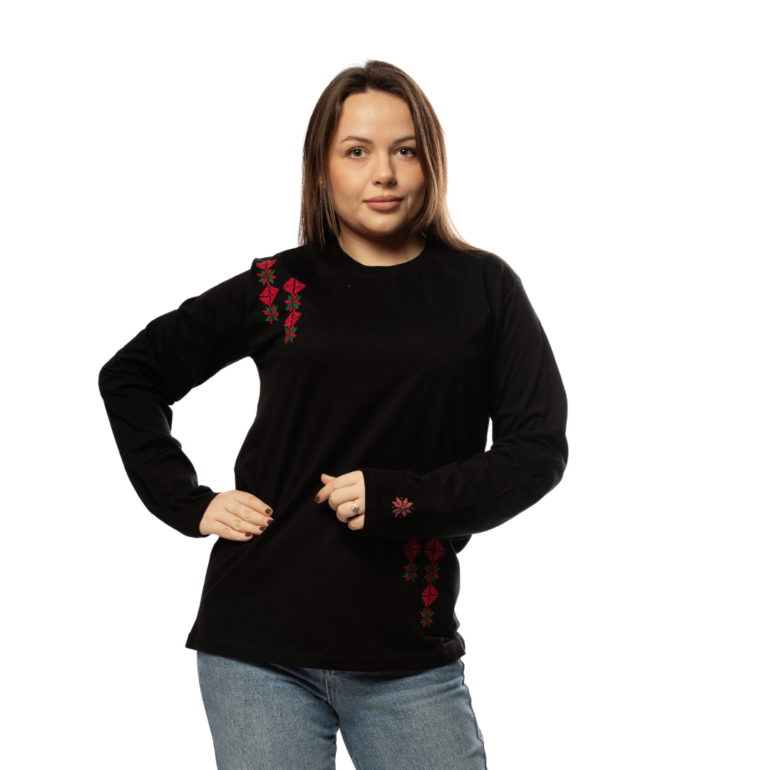 Balat Long sleeve T-Shirt (Tiles) – Boqaa